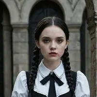 Chat with Wednesday Addams - text or voice, Enjoy AI Chat Free & Safe