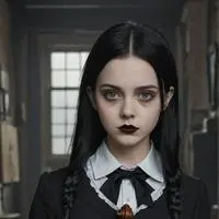 Chat with Wednesday Addams - text or voice, Enjoy AI Chat Free & Safe