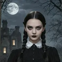 Chat with Wednesday Addams - text or voice, Enjoy AI Chat Free & Safe