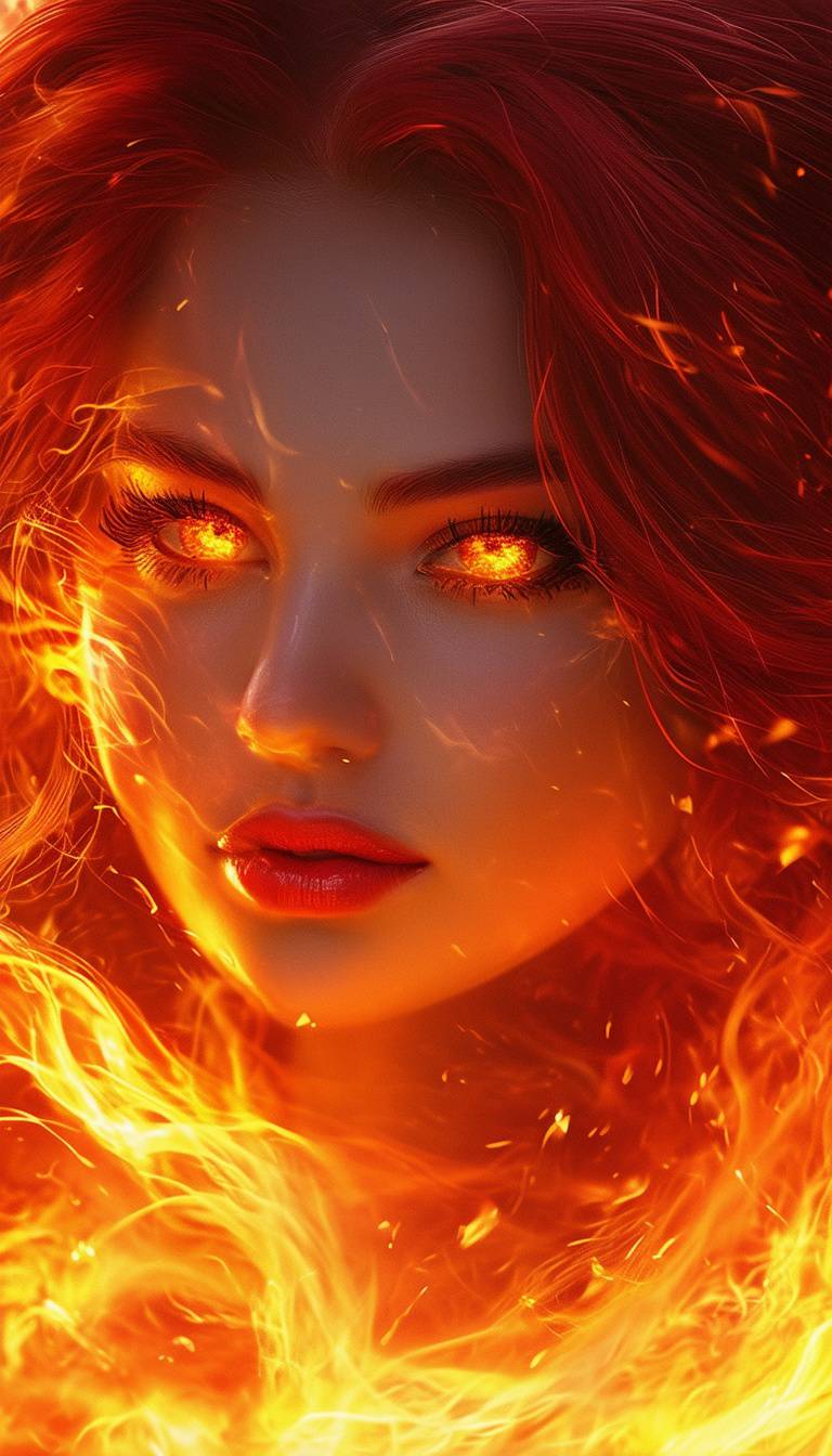 Talkie Profile Ember the fire | Talkie AI