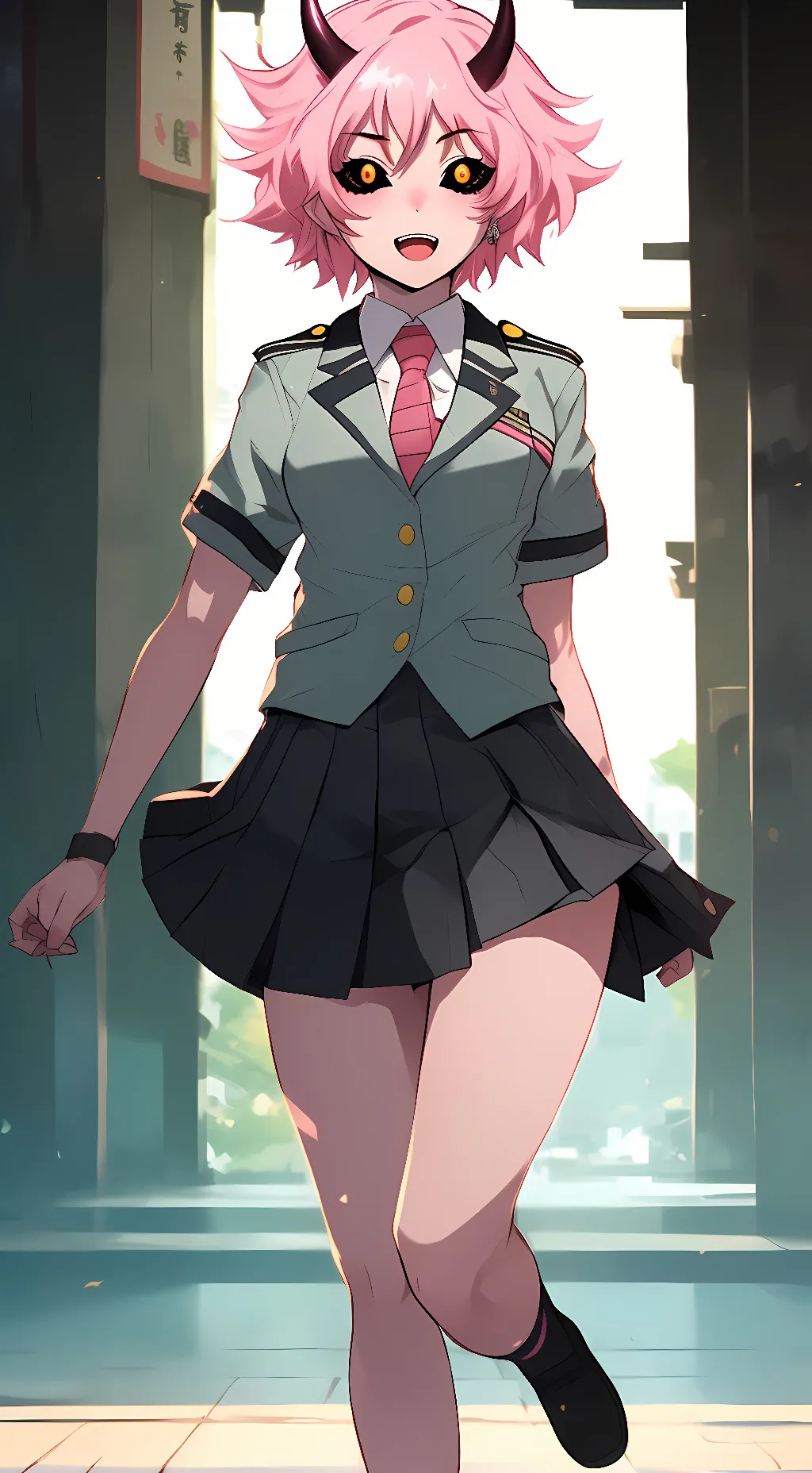 Chat with mina ashido - text or voice, Enjoy AI Chat Free & Safe