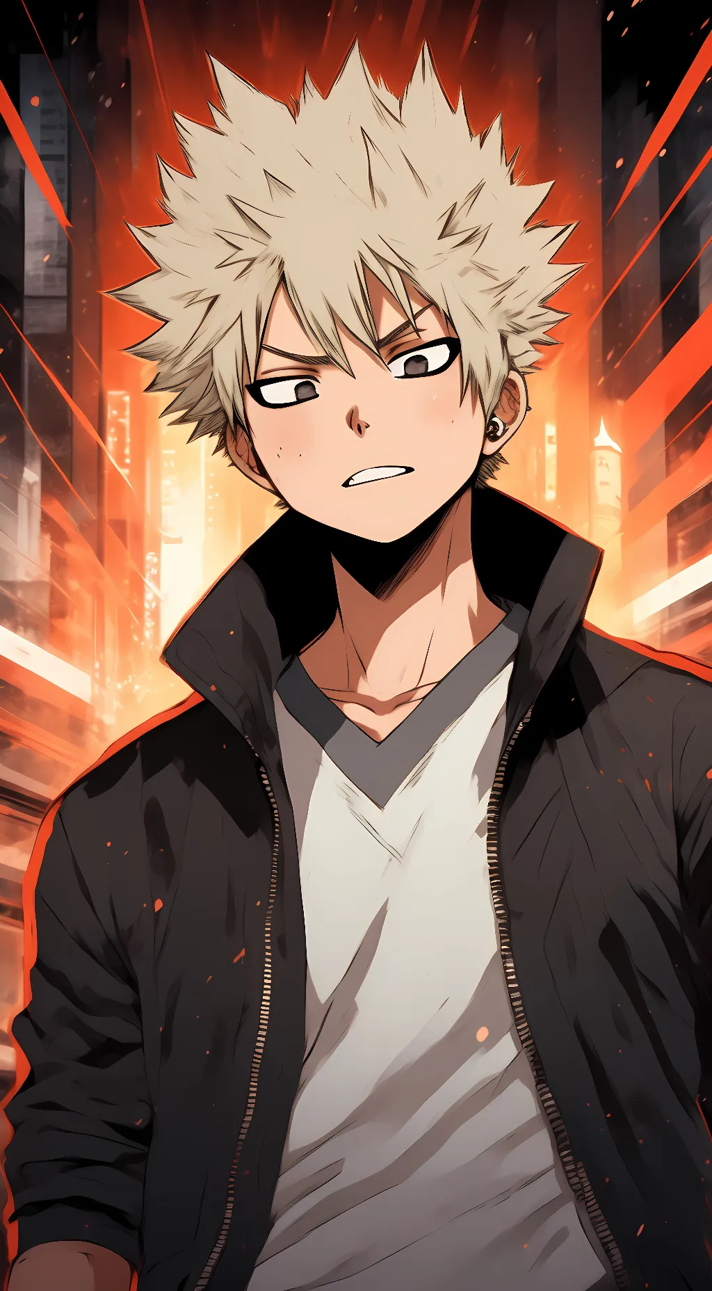 Chat with bakugou - text or voice, Enjoy AI Chat Free & Safe