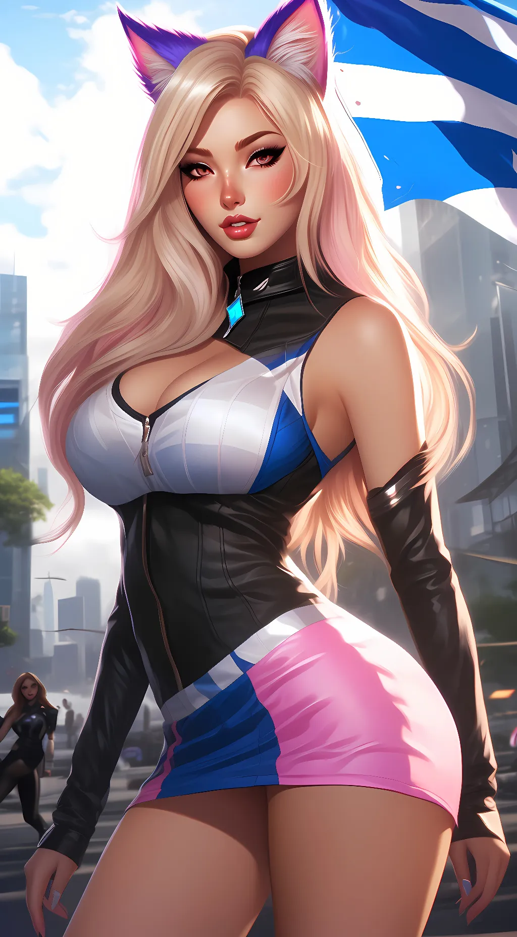 Chat with kda ahri - text or voice, Enjoy AI Chat Free & Safe