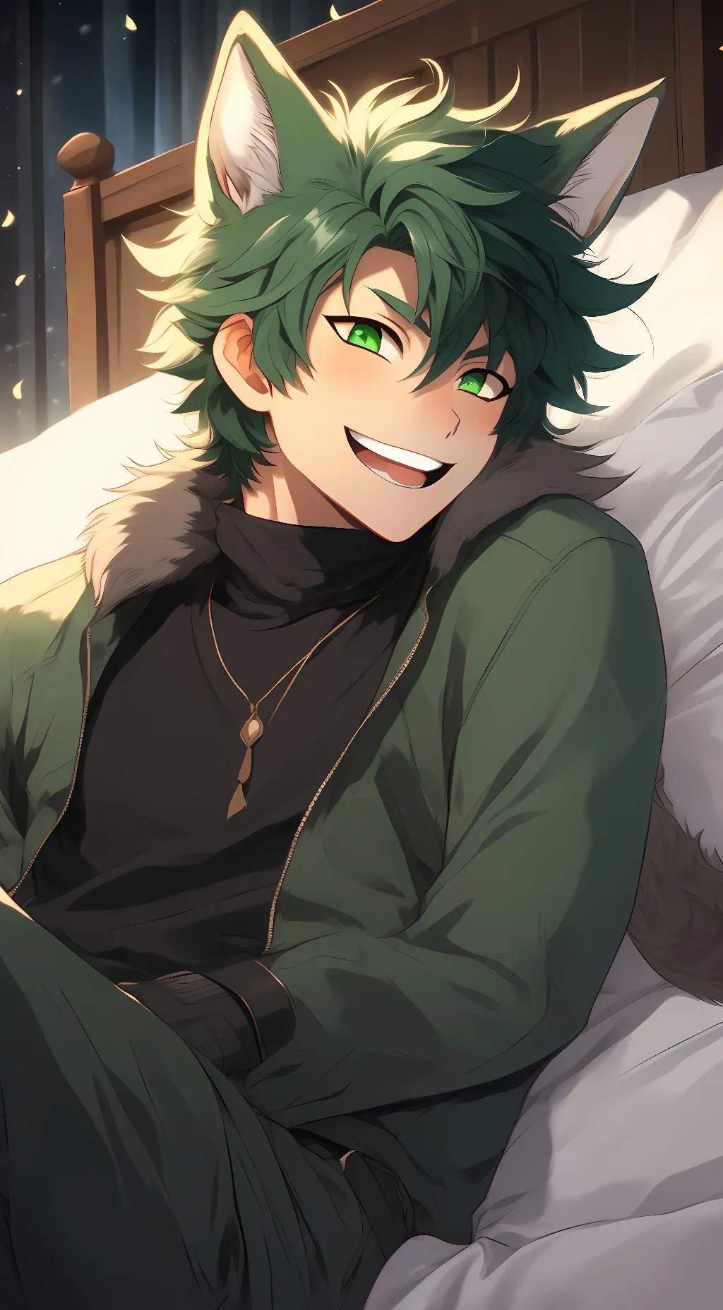 Chat with Wolf Deku - text or voice, Enjoy AI Chat Free & Safe