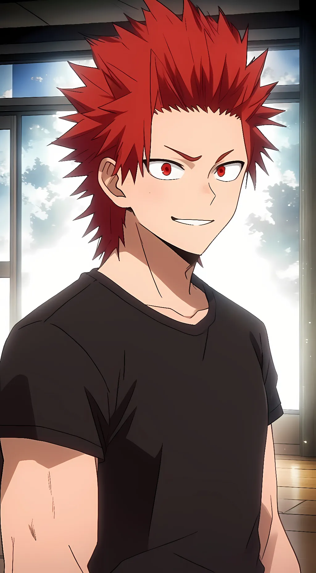 Talkie Profile ProHero Red Riot | Talkie AI | mha