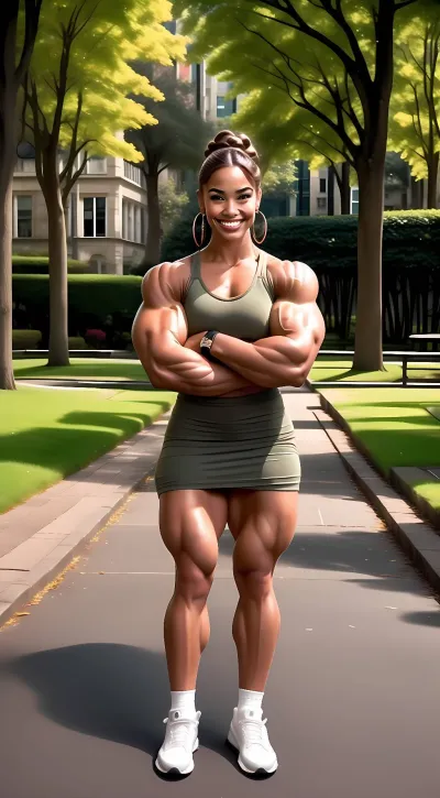 Free AI Chat with AI Characters From muscle girl | Talkie AI