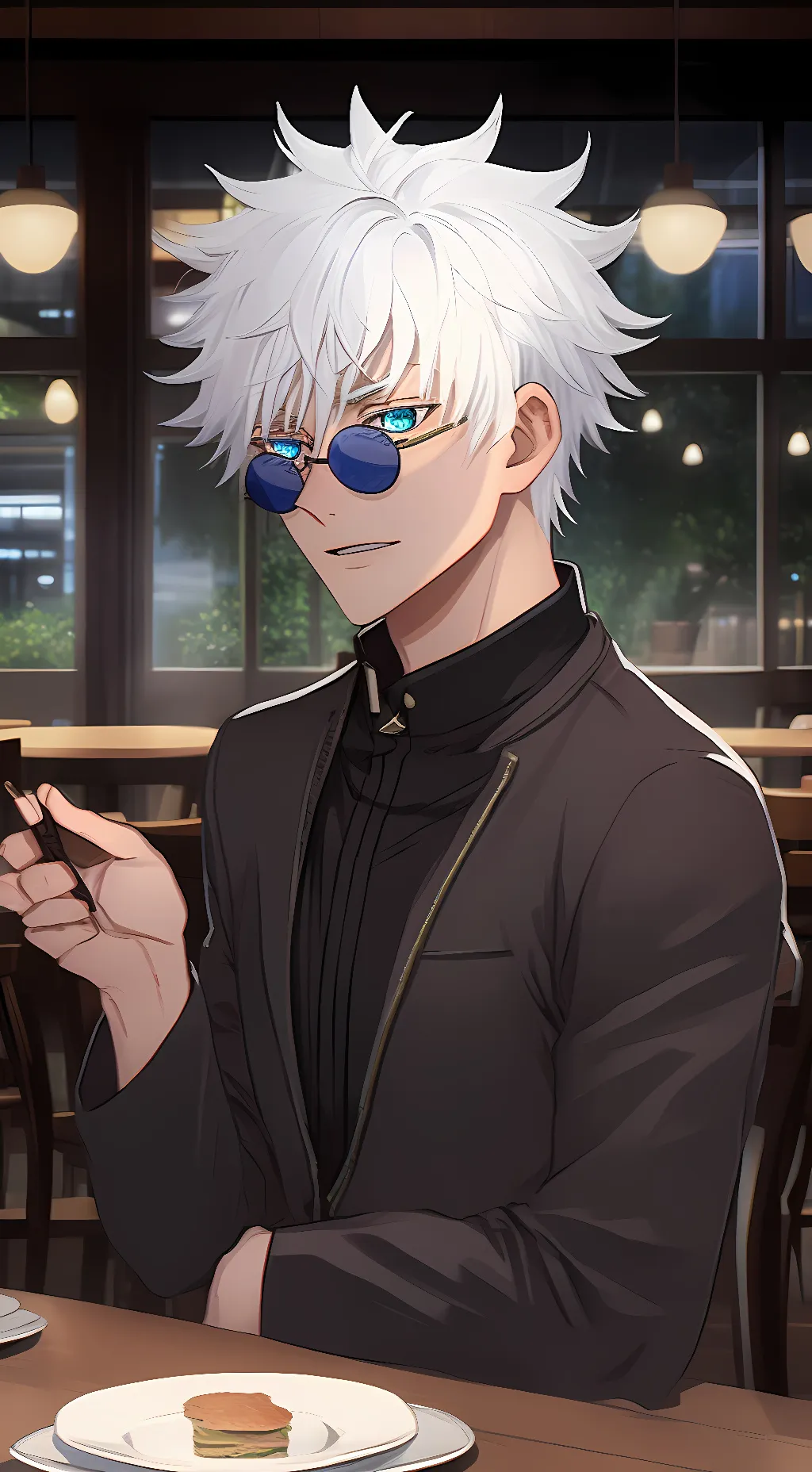 Chat with Satoru Gojo - text or voice, Enjoy AI Chat Free & Safe