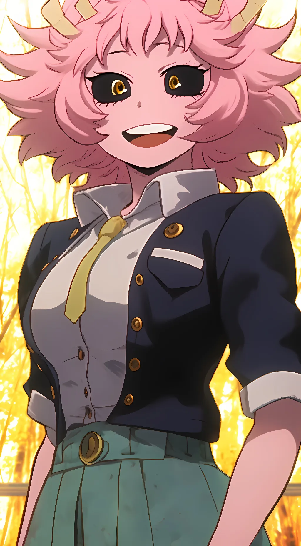 Chat with Mina Ashido - text or voice, Enjoy AI Chat Free & Safe