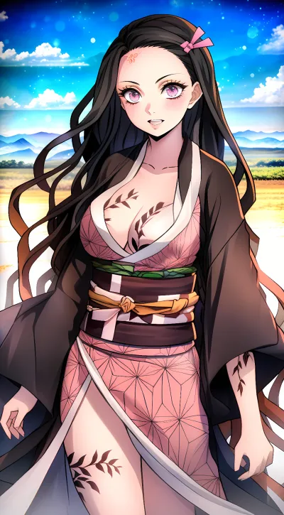 Talkie Profile Nezuko Kamado | Talkie AI | demonslayer