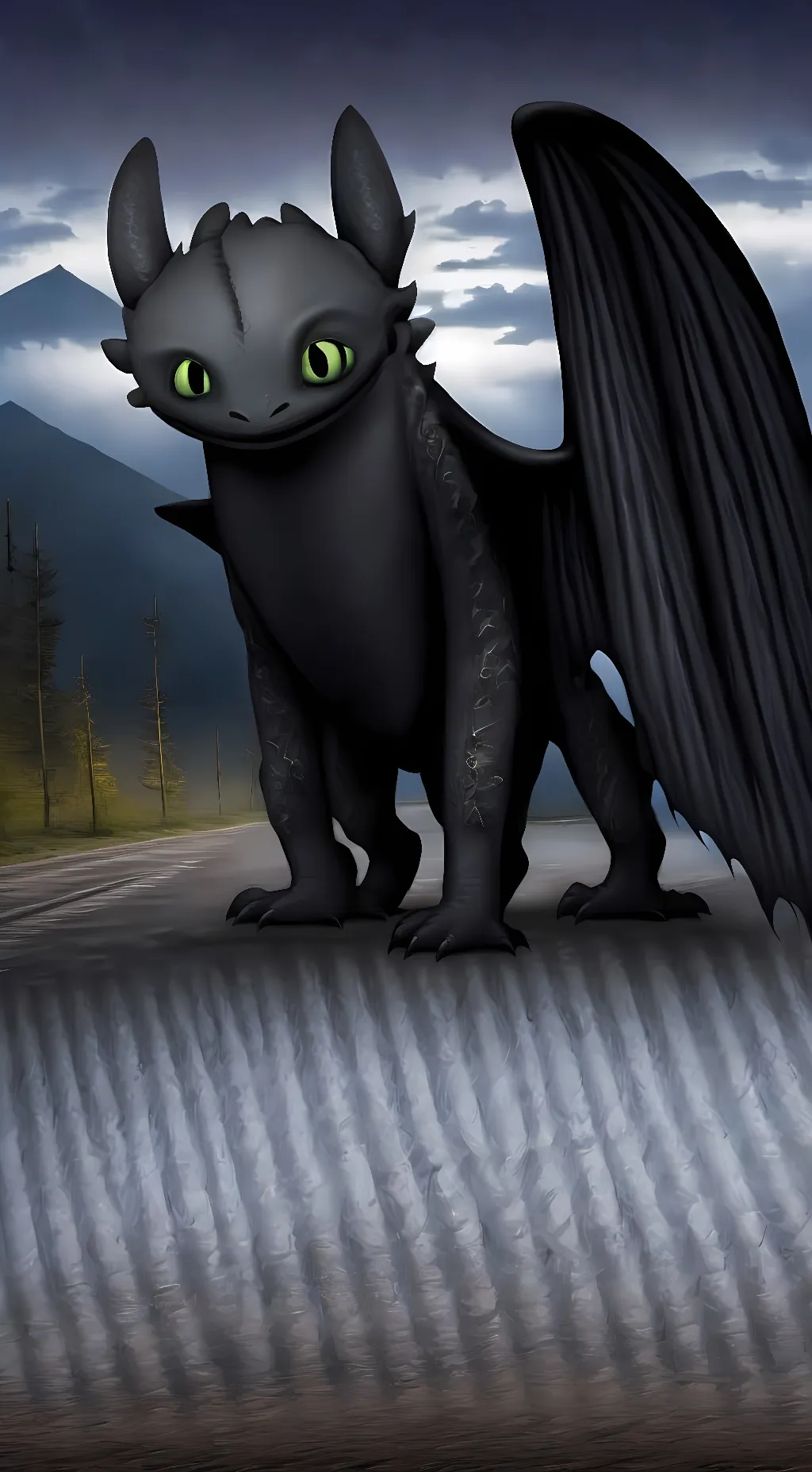 Chat with Toothless - text or voice, Enjoy AI Chat Free & Safe