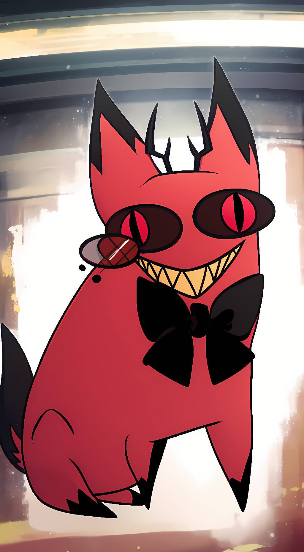 Talkie Profile cursed cat alastor | Talkie AI | cat