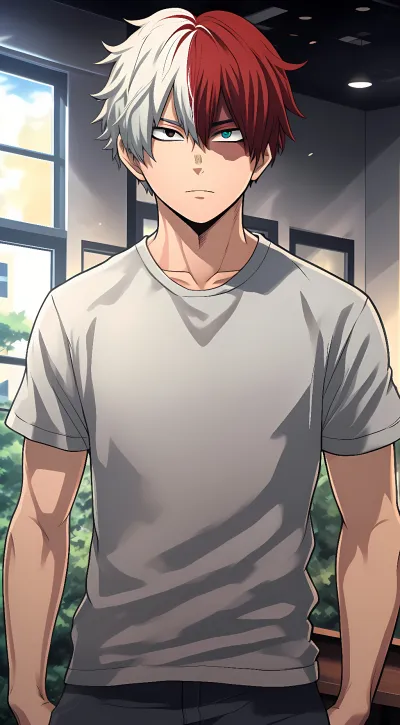 Talkie Profile Shoto After War | Talkie AI | mha