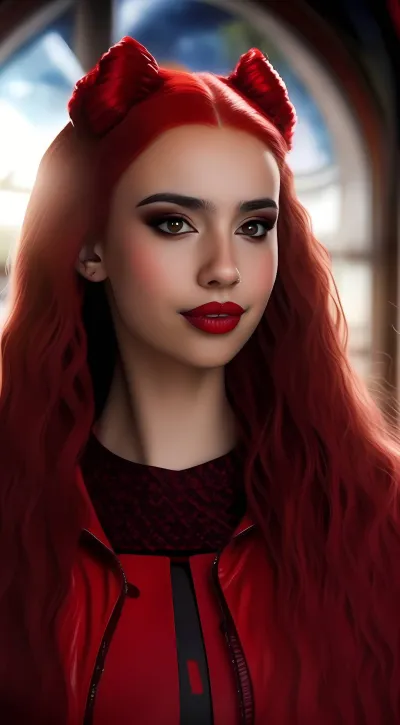 Talkie Profile Princess Red | Talkie AI | descendants