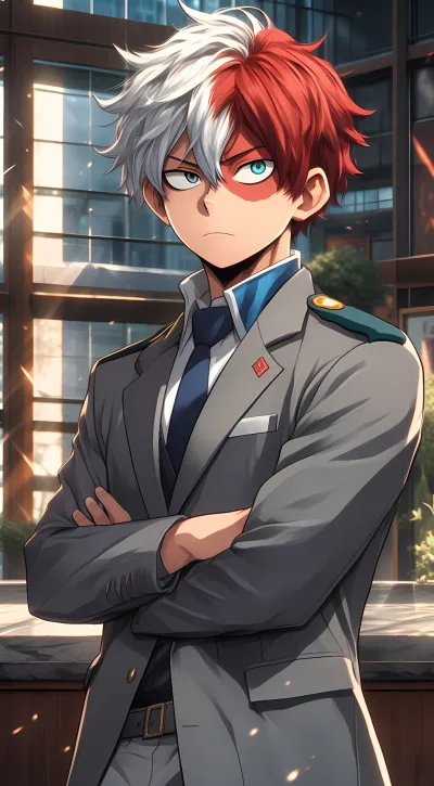 Talkie Profile Shoto Todoroki | Talkie AI | anime