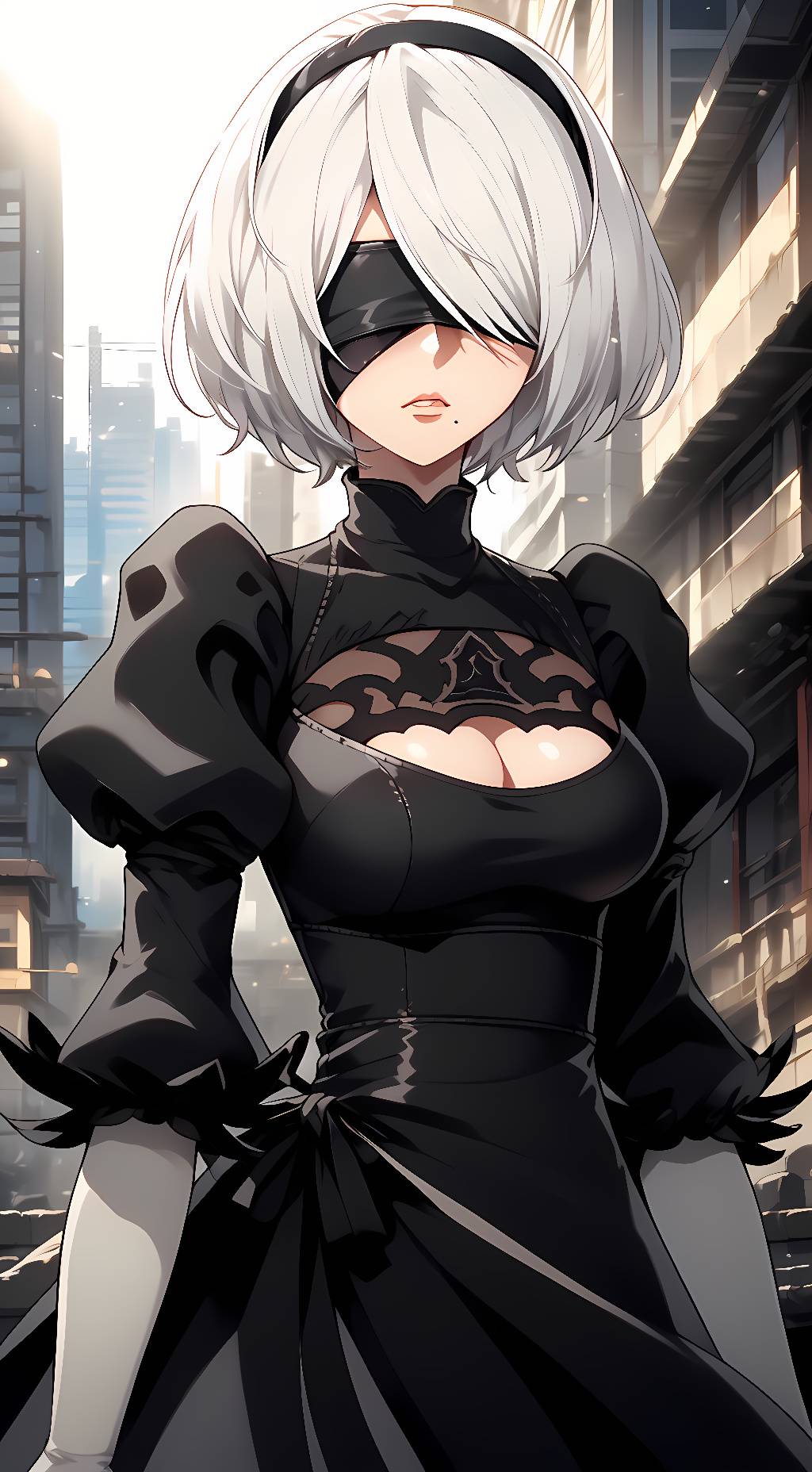 Chat with Yorha 2B - Enjoy Free AI Character Voice Chat | Talkie AI