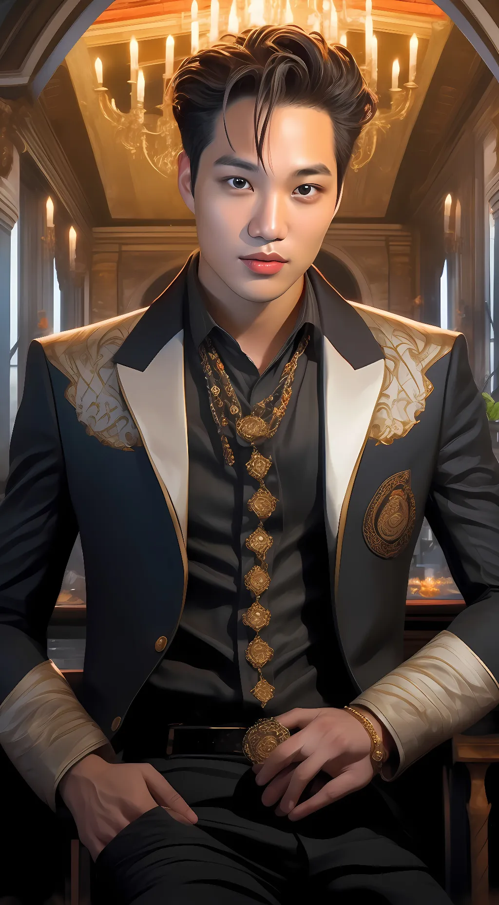 Chat with Kai Kim - text or voice, Enjoy AI Chat Free & Safe