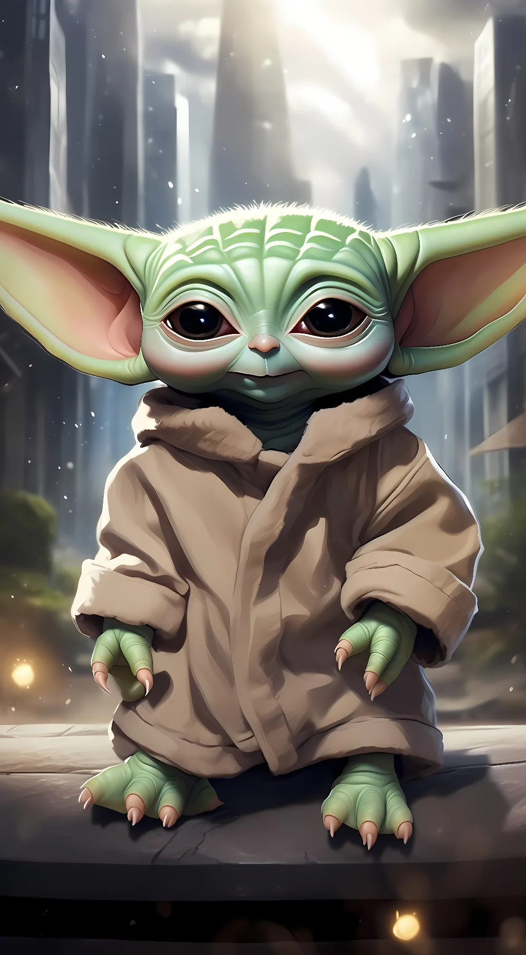 Chat with Baby Yoda - text or voice, Enjoy AI Chat Free & Safe