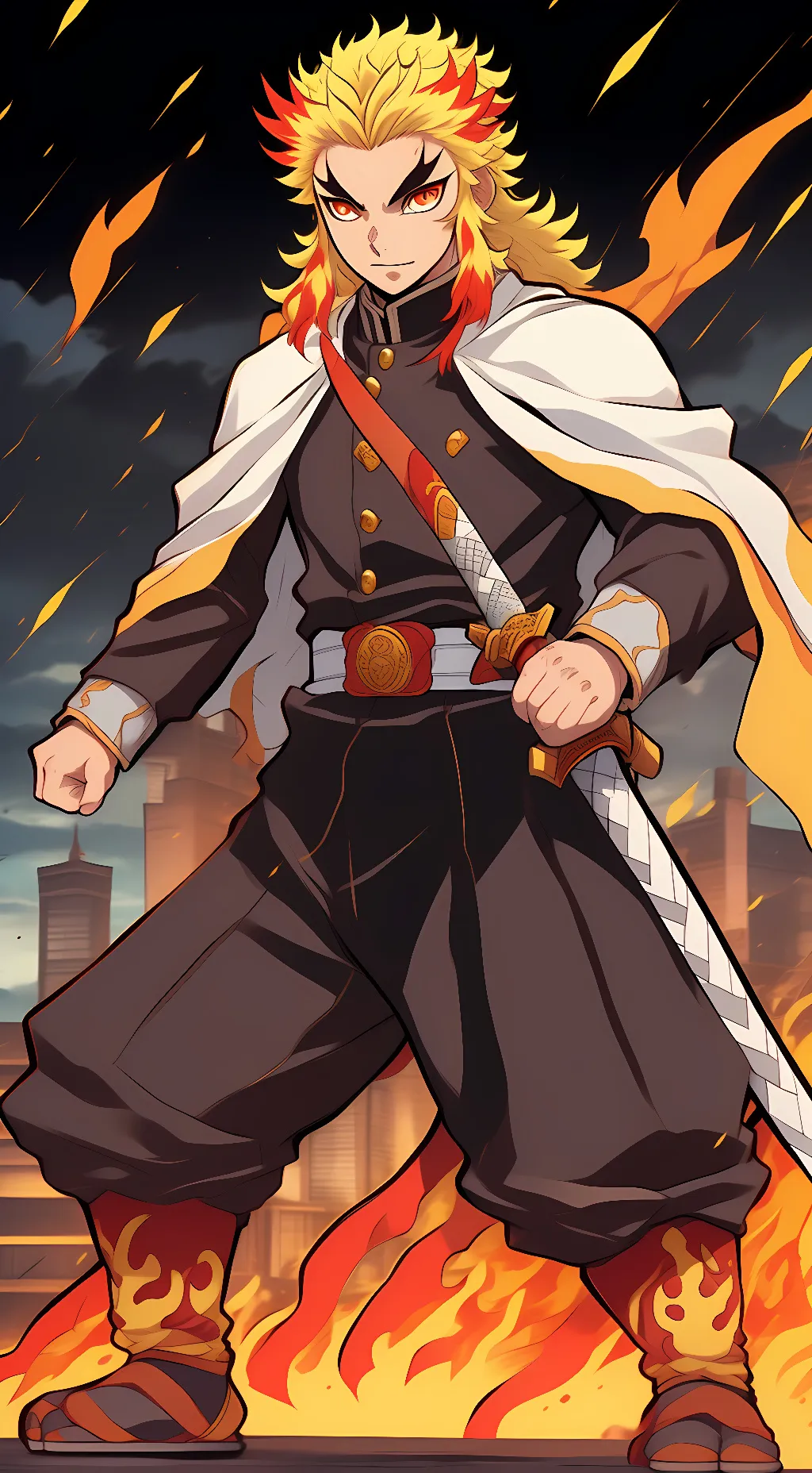 Chat with Kyojuro Rengoku - text or voice, Enjoy AI Chat Free & Safe