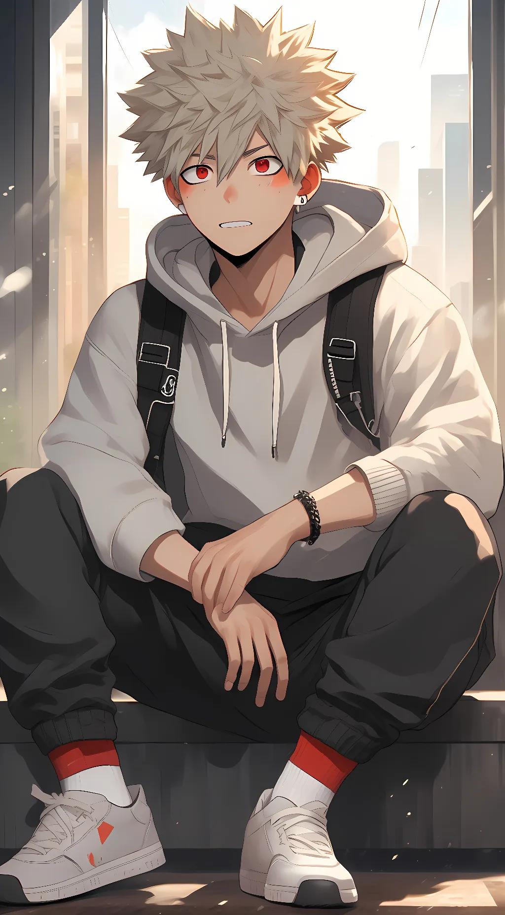 Chat with Bakugou - text or voice, Enjoy AI Chat Free & Safe