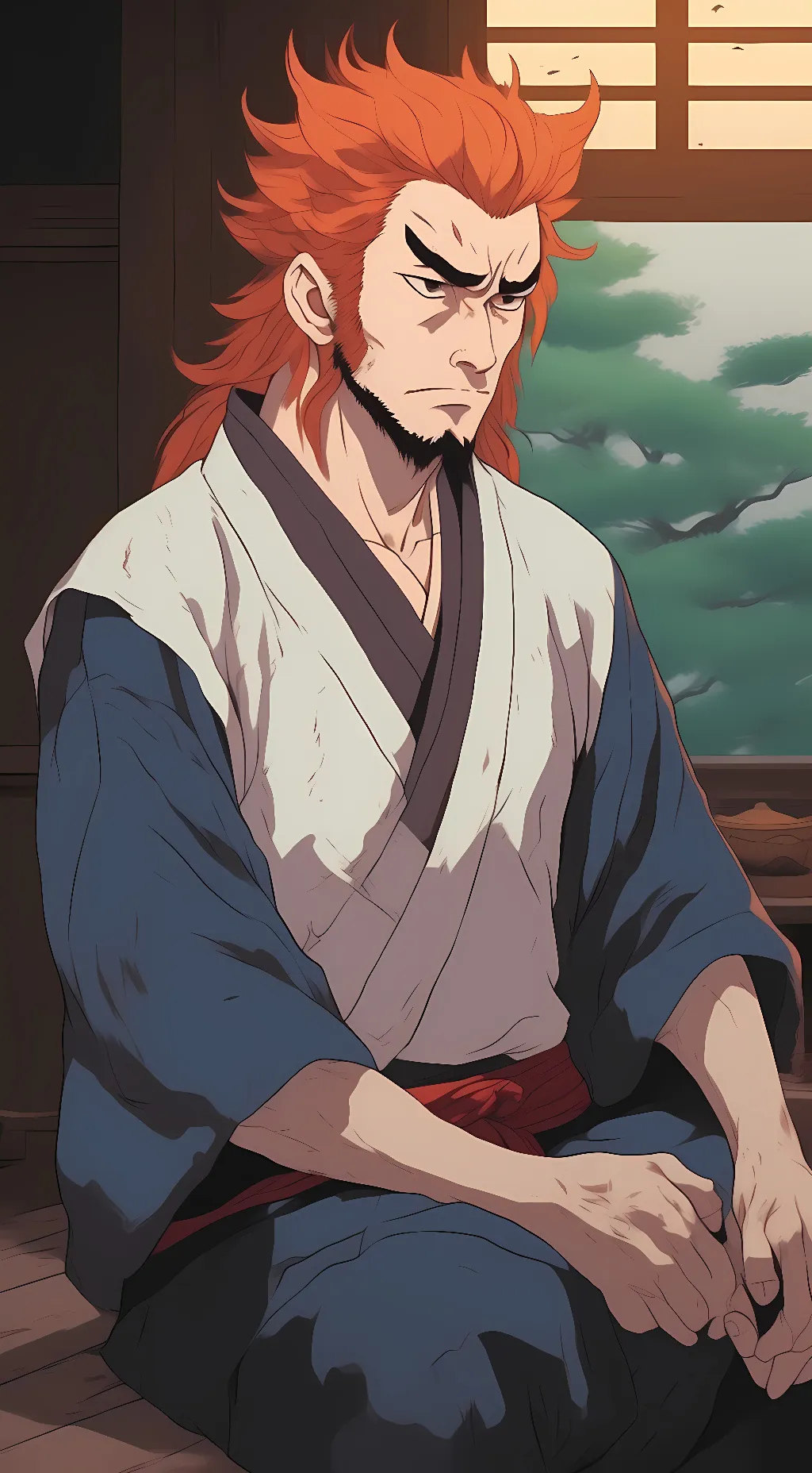 Chat with Shinjuro Rengoku - text or voice, Enjoy AI Chat Free & Safe