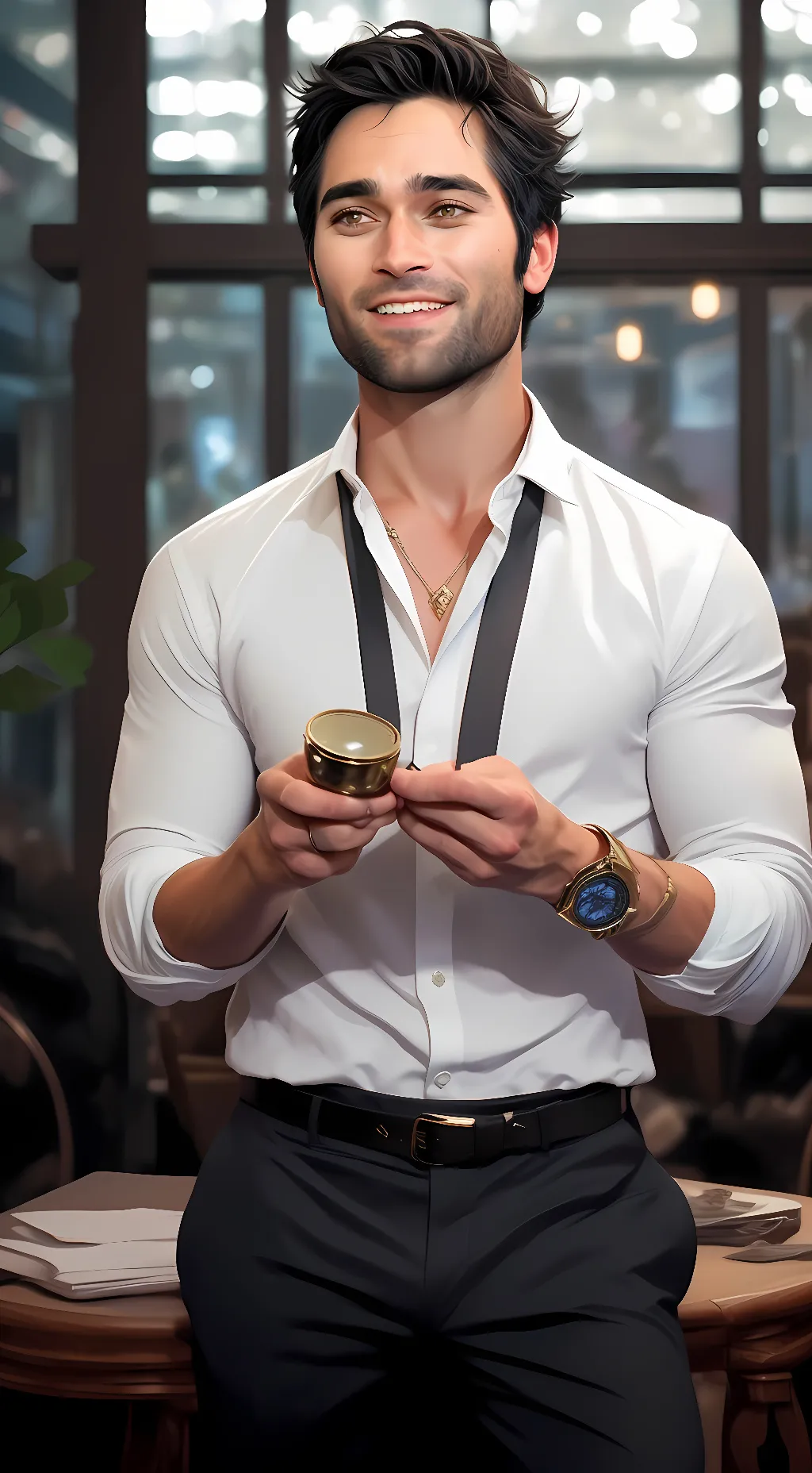 Chat with Derek Hale - text or voice, Enjoy AI Chat Free & Safe