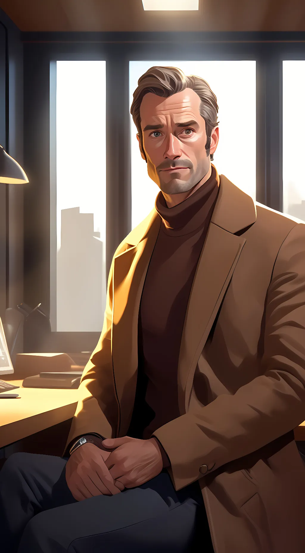 Chat with Cave Johnson - text or voice, Enjoy AI Chat Free & Safe