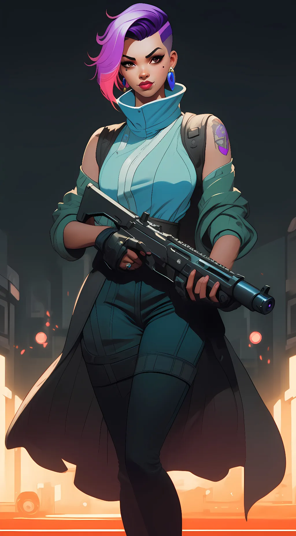 Chat with Sombra from ov2 - text or voice, Enjoy AI Chat Free & Safe