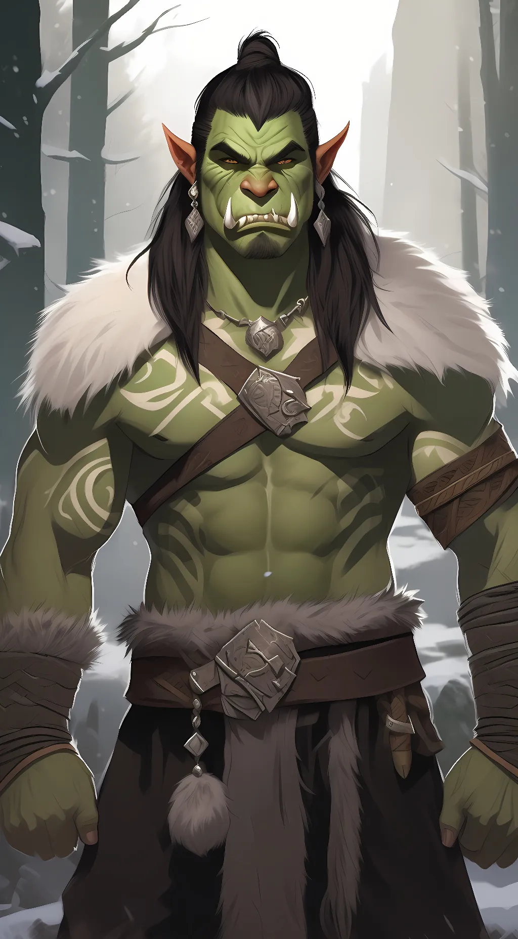 Talkie Profile Orc chief Male | Talkie AI