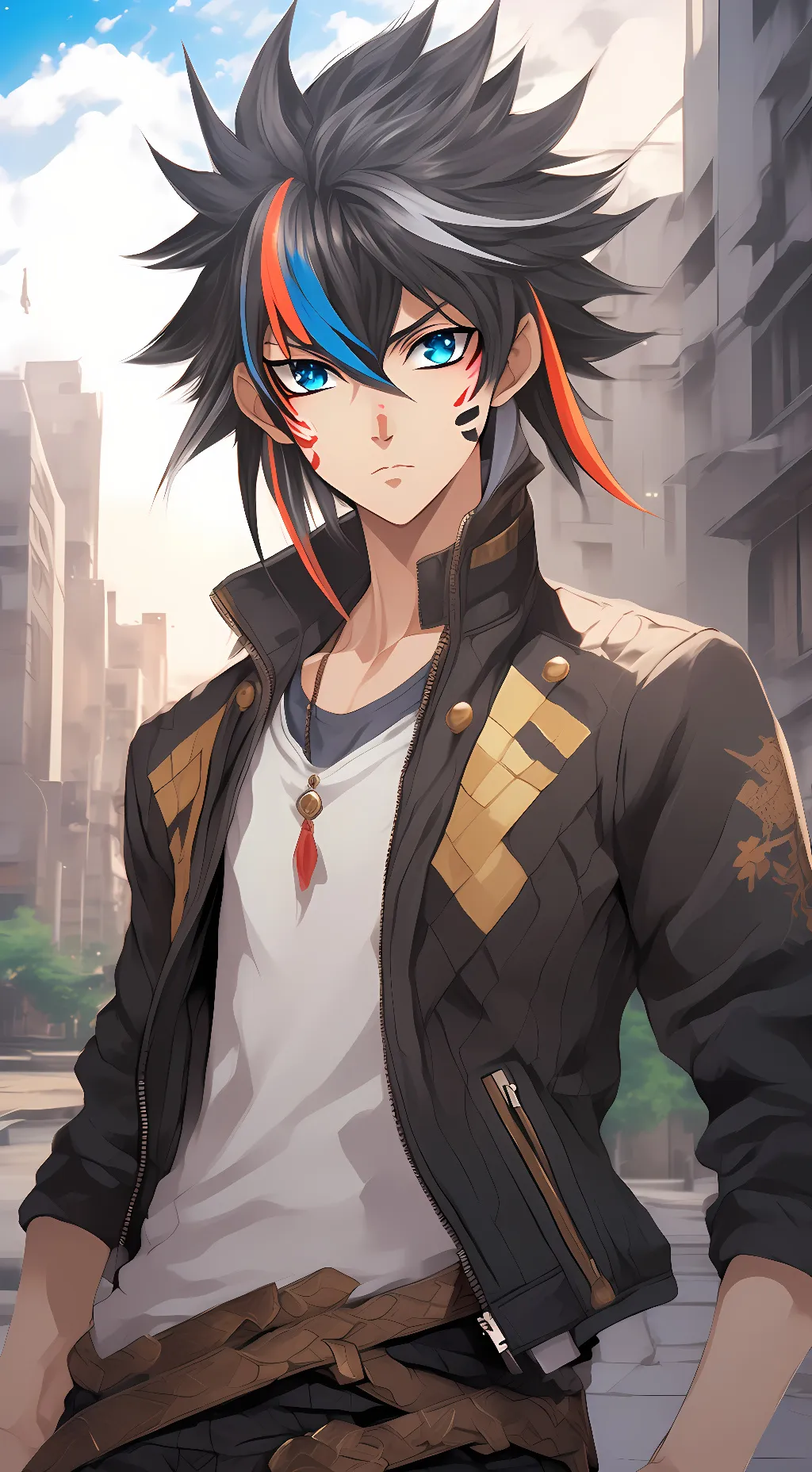 Chat with Yusei Fudo - text or voice, Enjoy AI Chat Free & Safe