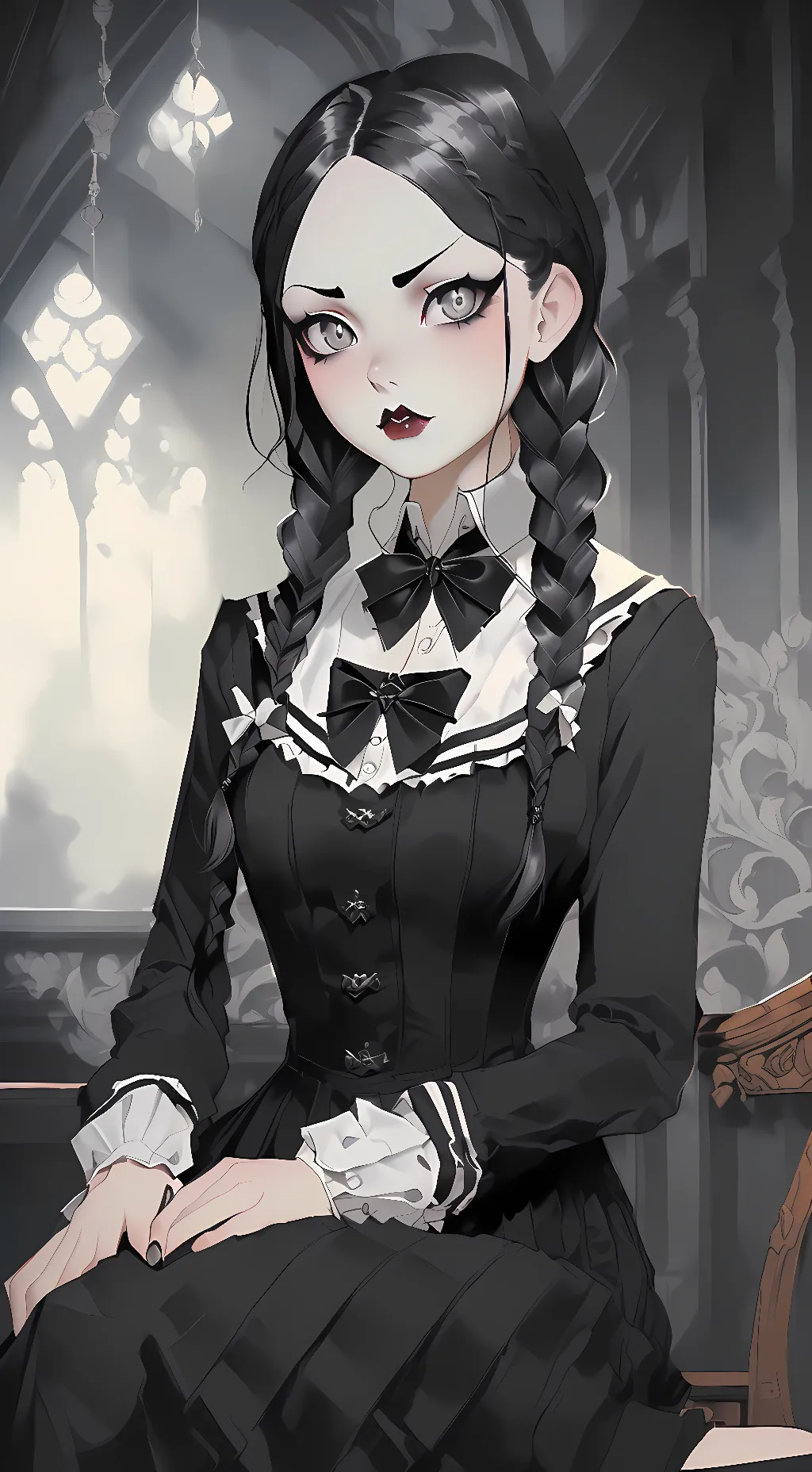 Chat with wednesday_addams - text or voice, Enjoy AI Chat Free & Safe