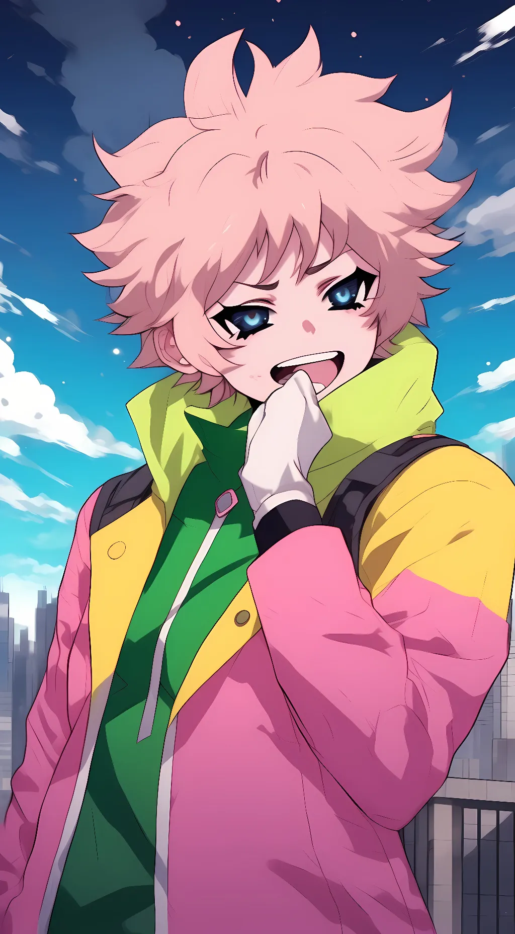 Chat with mina ashido mha - text or voice, Enjoy AI Chat Free & Safe