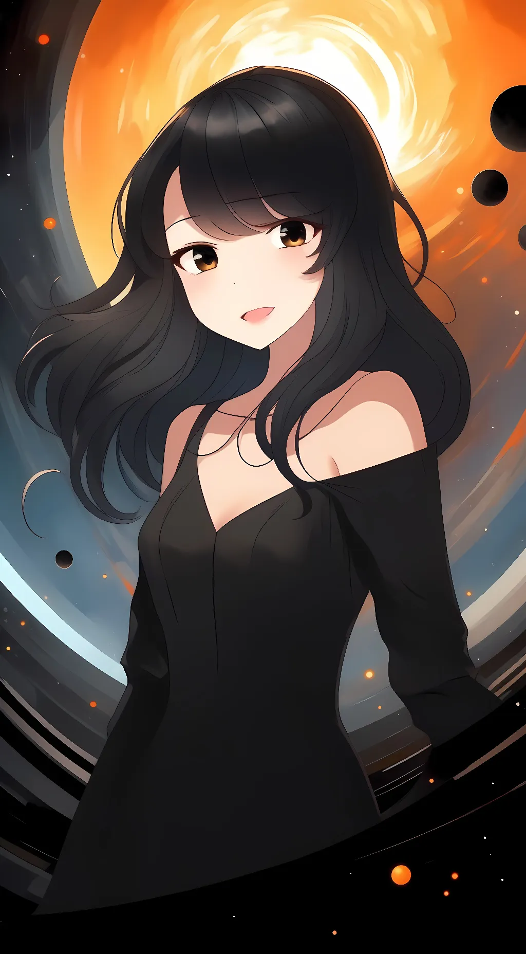 Chat with moon-chan - text or voice, Enjoy AI Chat Free & Safe