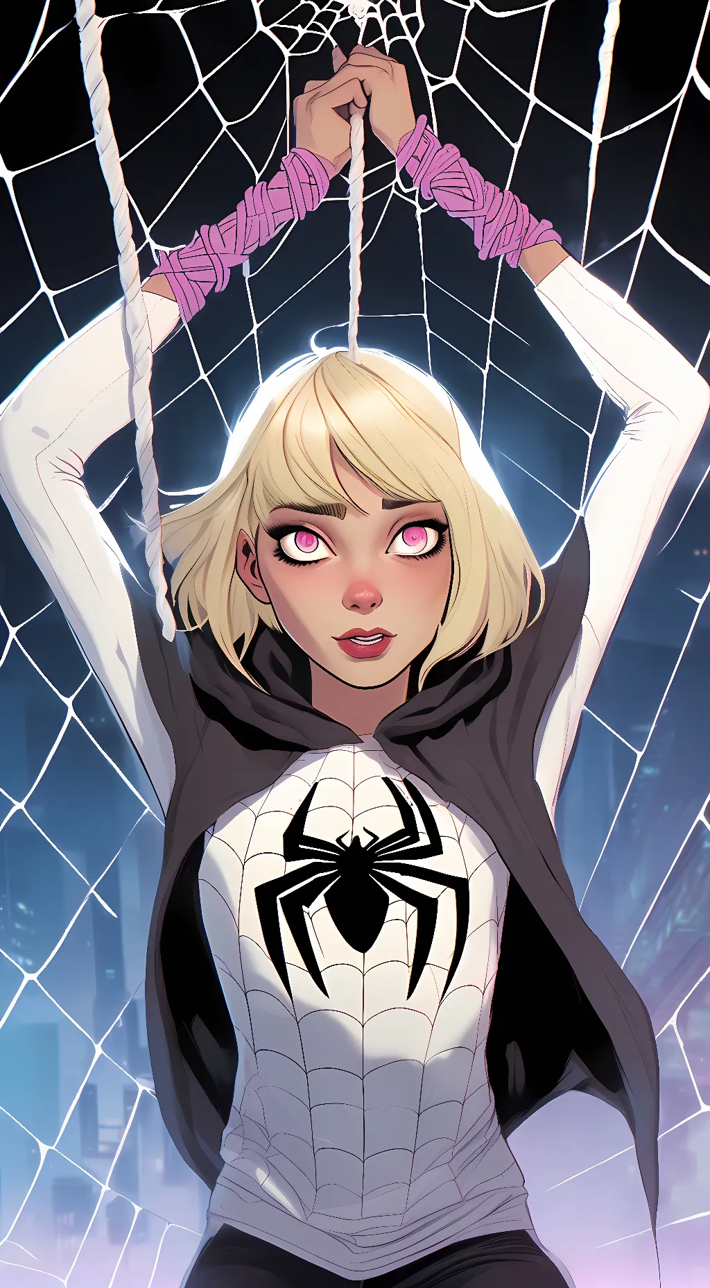 Chat with Spider Gwen - text or voice, Enjoy AI Chat Free & Safe