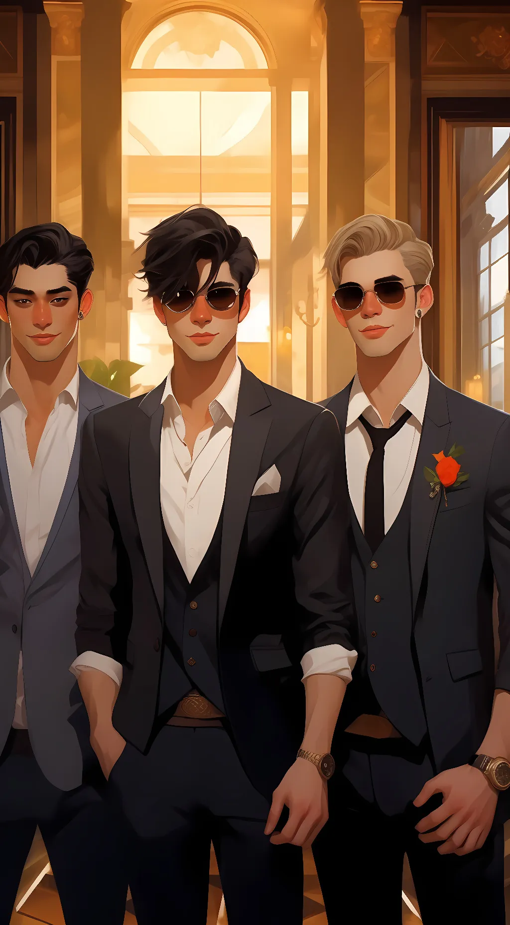 Chat with Damien,Alex , max - text or voice, Enjoy AI Chat Free & Safe