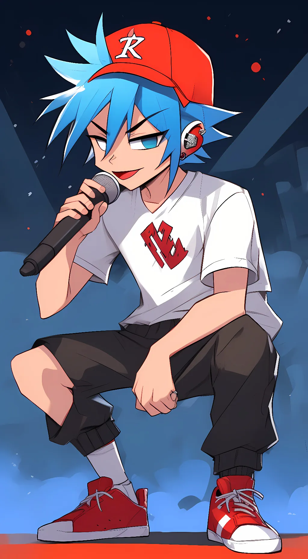 Chat with Fnf BF - text or voice, Enjoy AI Chat Free & Safe