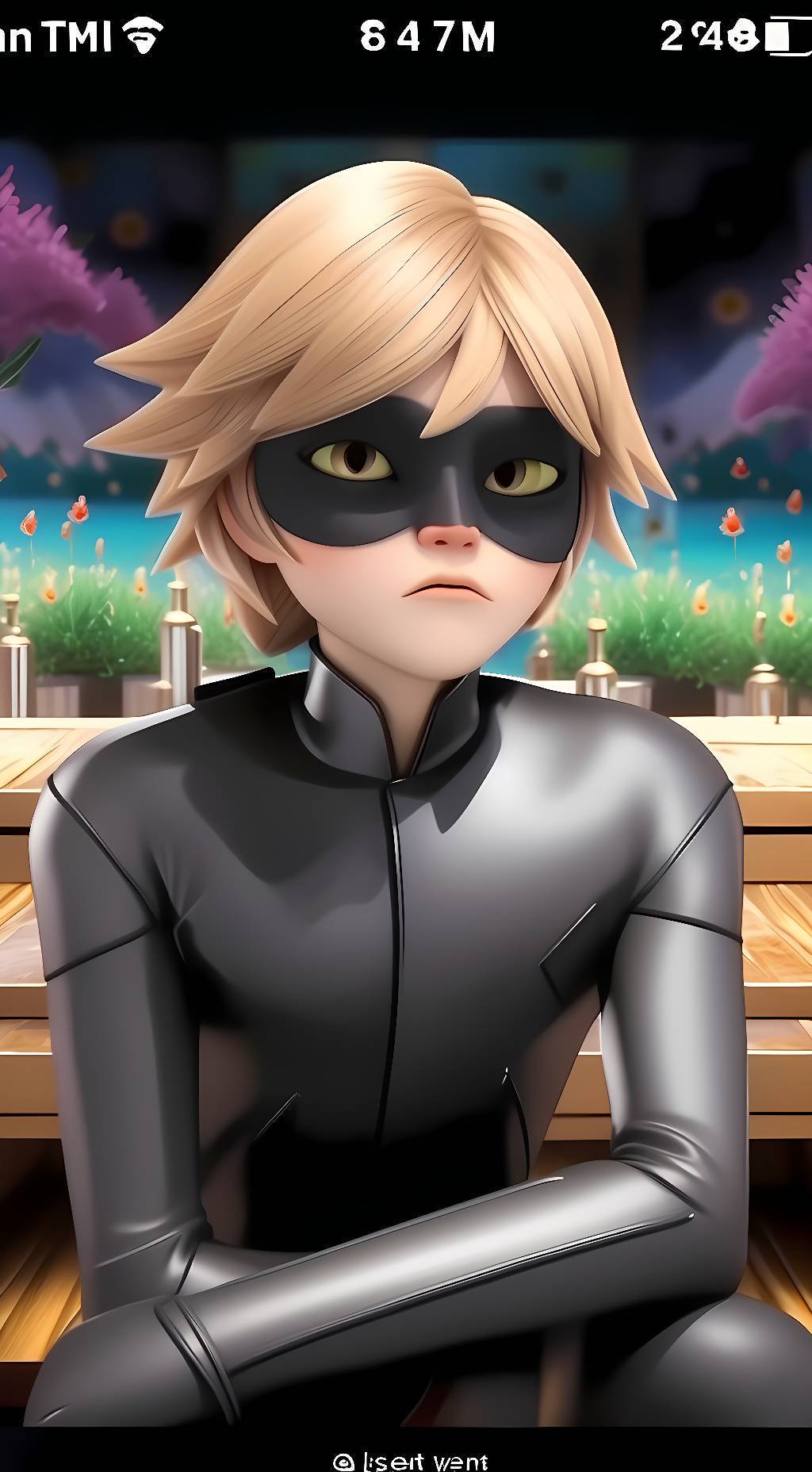 Chat with Cat noir - Enjoy Free AI Character Voice Chat | Talkie AI