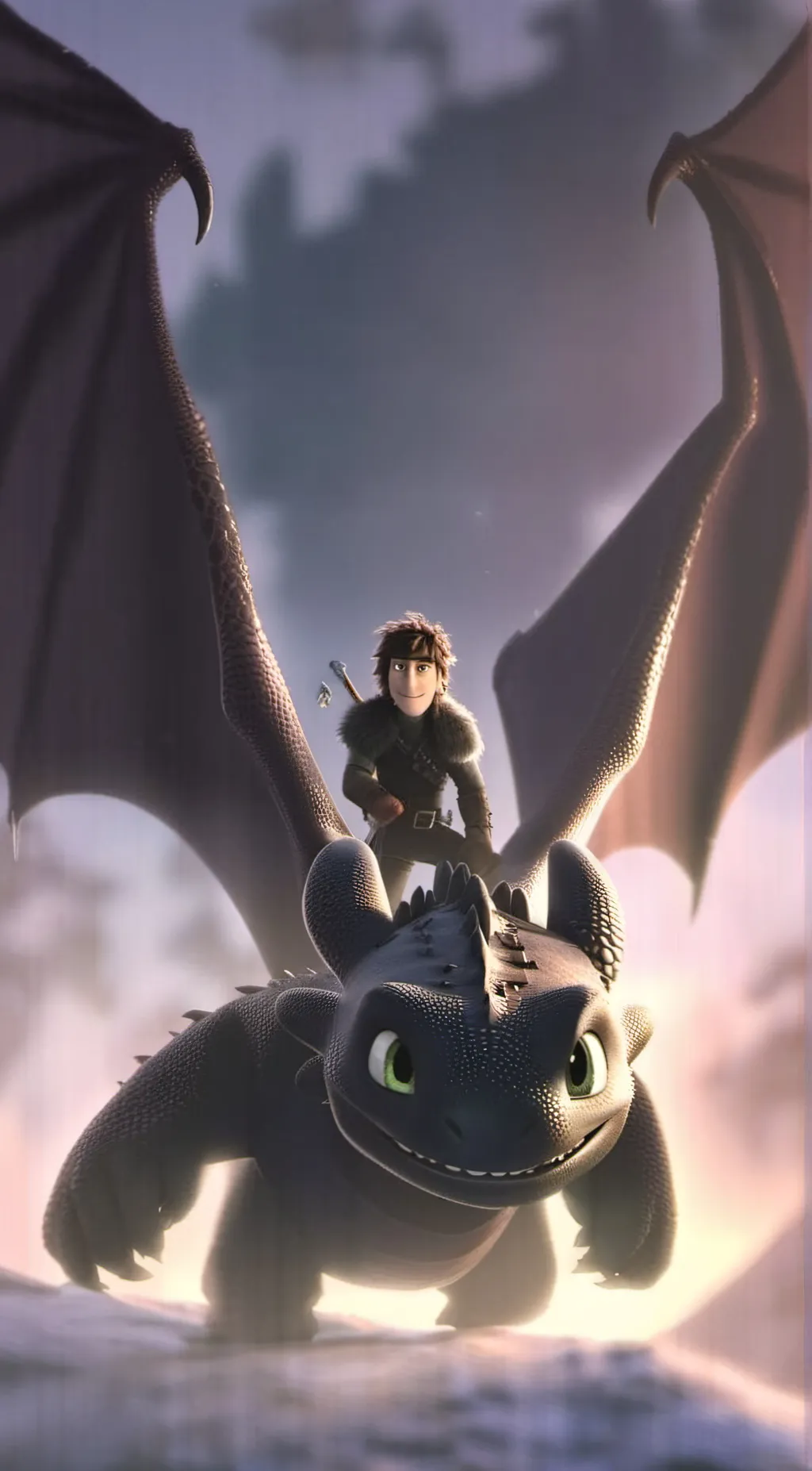 Chat with toothless - text or voice, Enjoy AI Chat Free & Safe