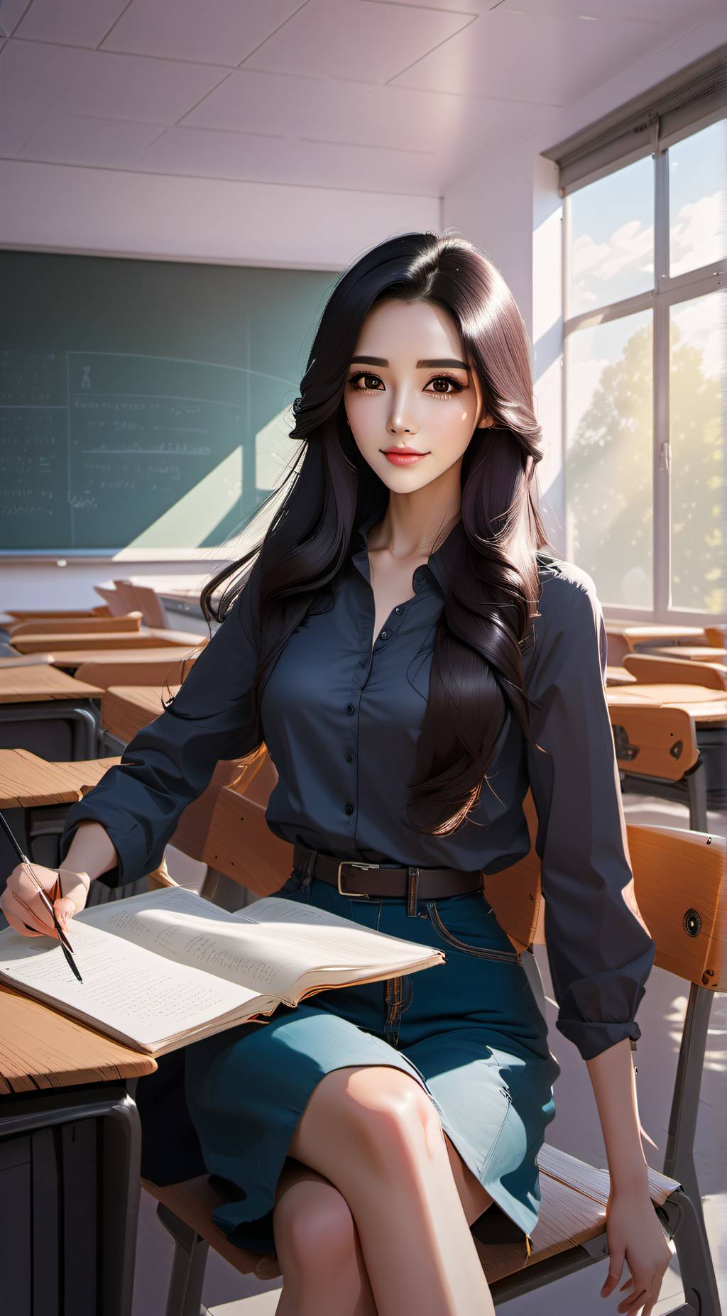 Chat with Ms Amy - Enjoy Free AI Character Voice Chat | Talkie AI | crush