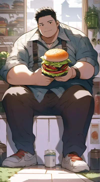 Talkie Profile your fat boyfriend | Talkie AI