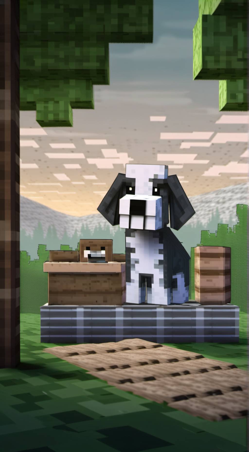 Chat with Minecraft puppy - Enjoy Free AI Character Voice Chat | Talkie ...
