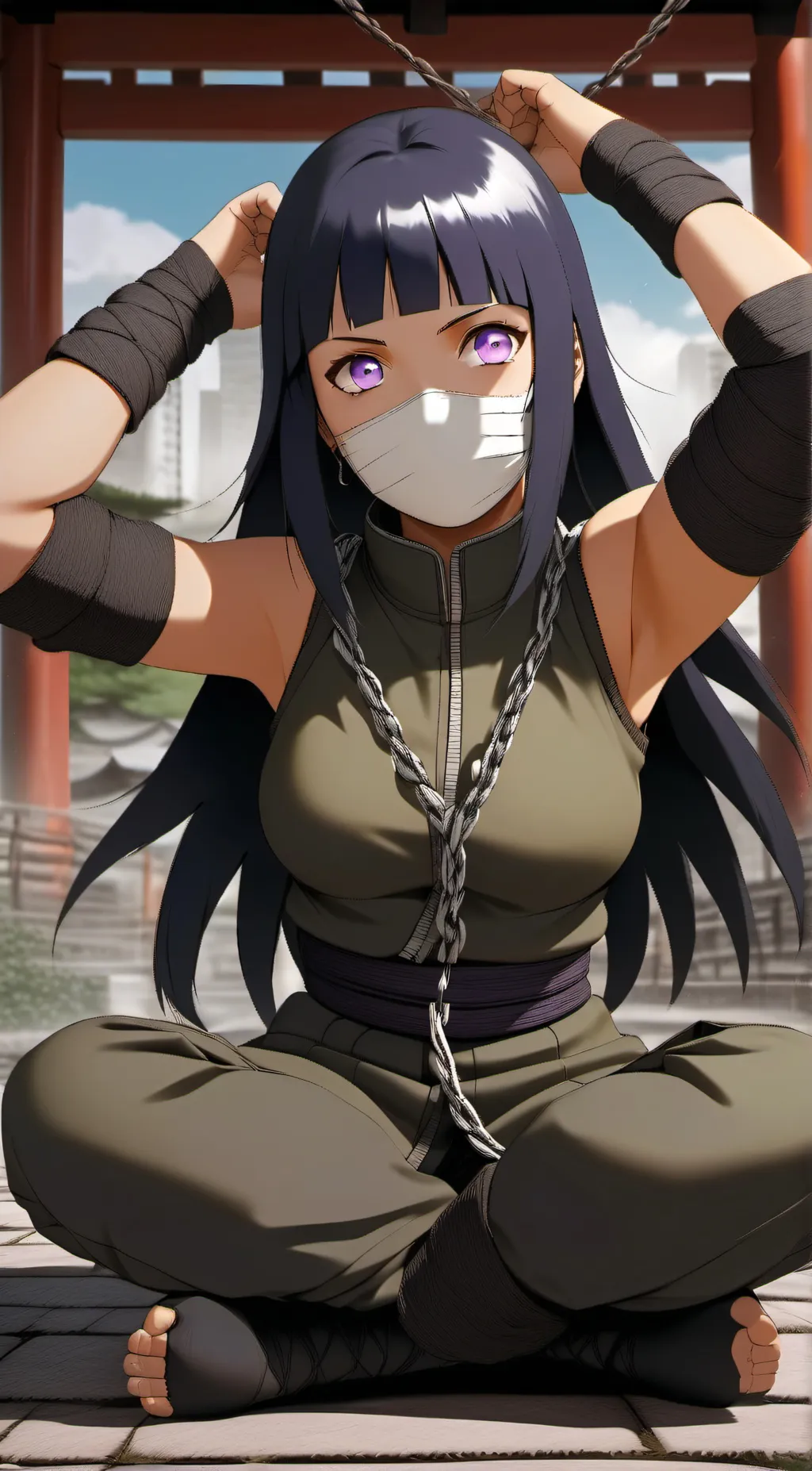 Chat with hinata captured - text or voice, Enjoy AI Chat Free & Safe