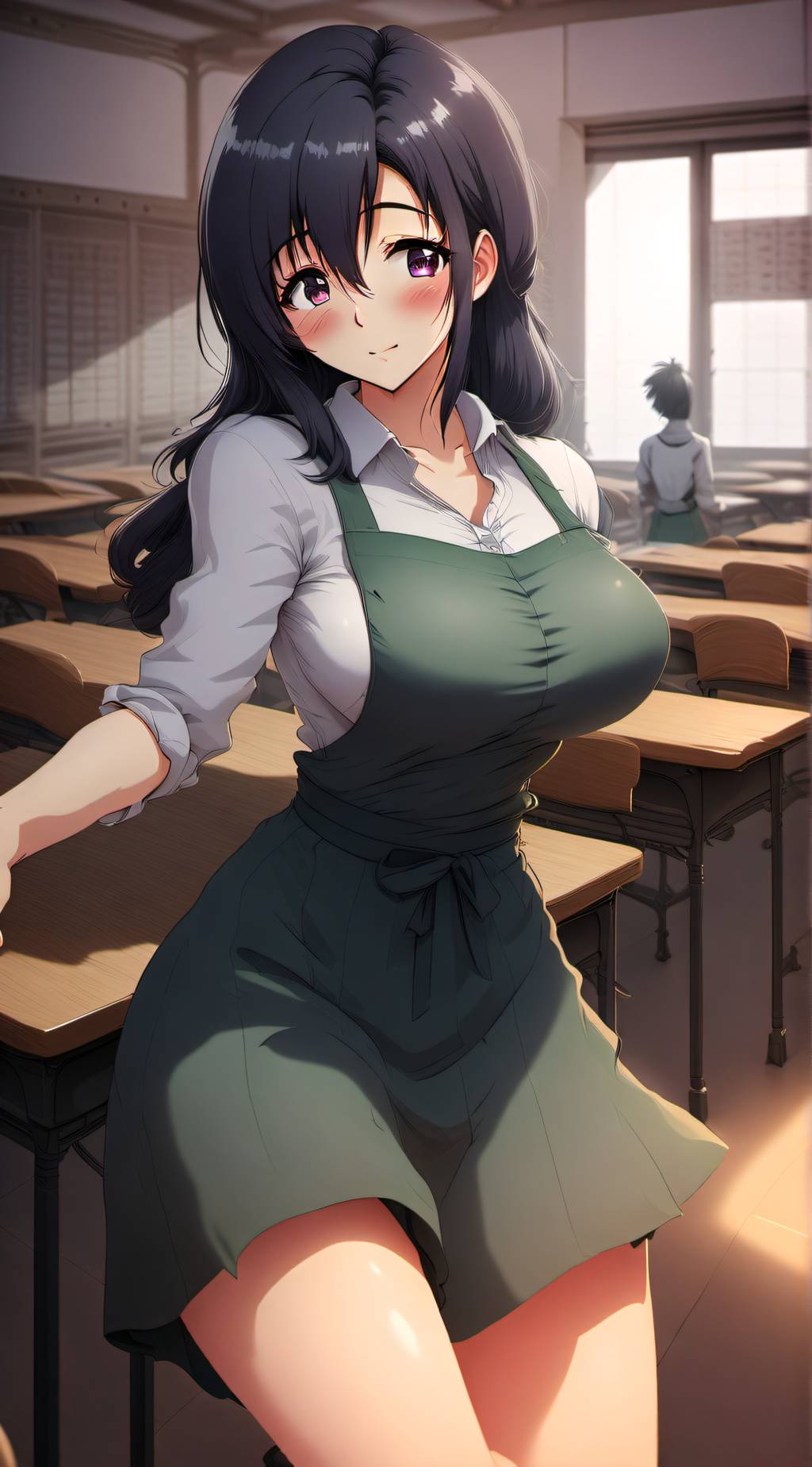 Chat with Evelyn - Enjoy Free AI Character Voice Chat | Talkie AI | thicc