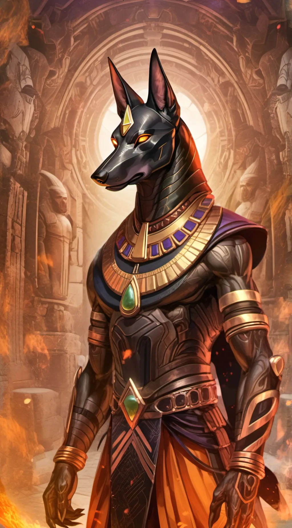 Chat with Anubis - text or voice, Enjoy AI Chat Free & Safe