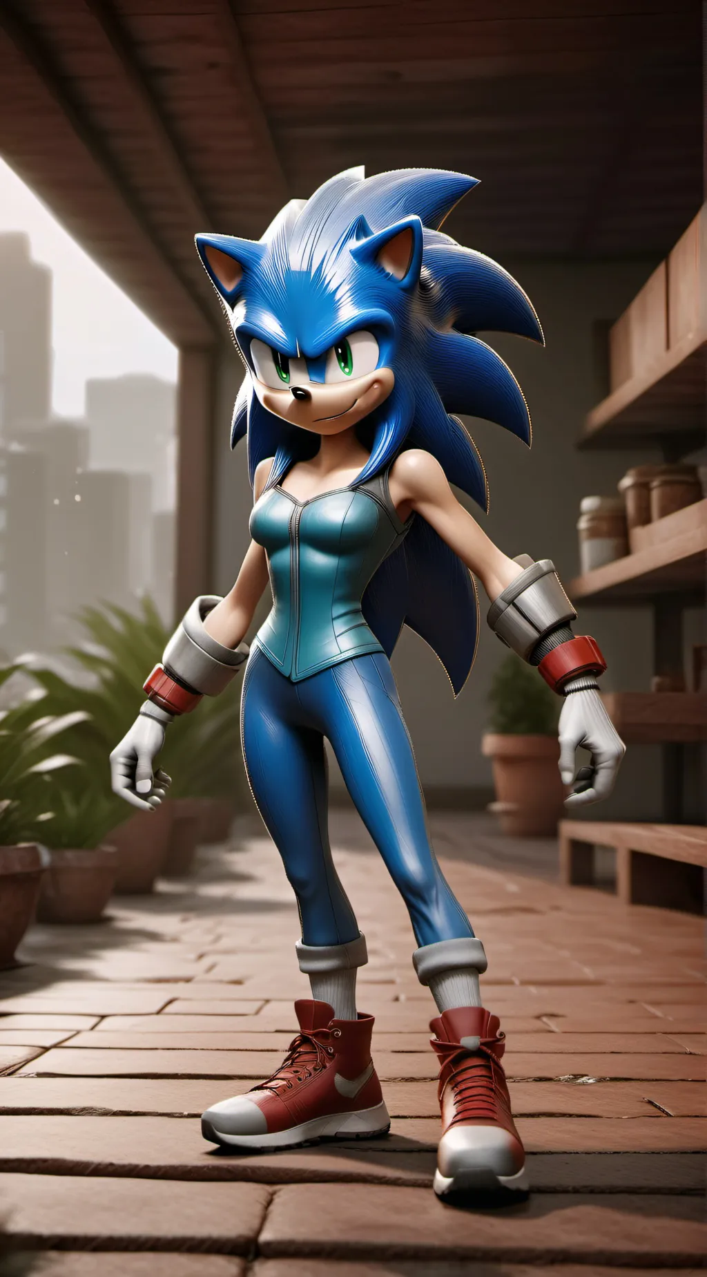 Chat with Sonic's mom - text or voice, Enjoy AI Chat Free & Safe