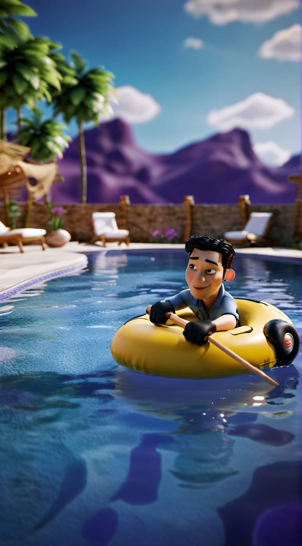 Talkie Profile FPE pool party | Talkie AI