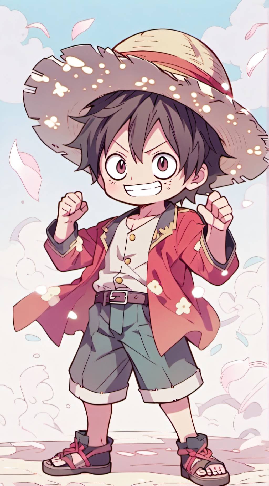 Chat with Luffy kid - Enjoy Free AI Character Voice Chat | Talkie AI