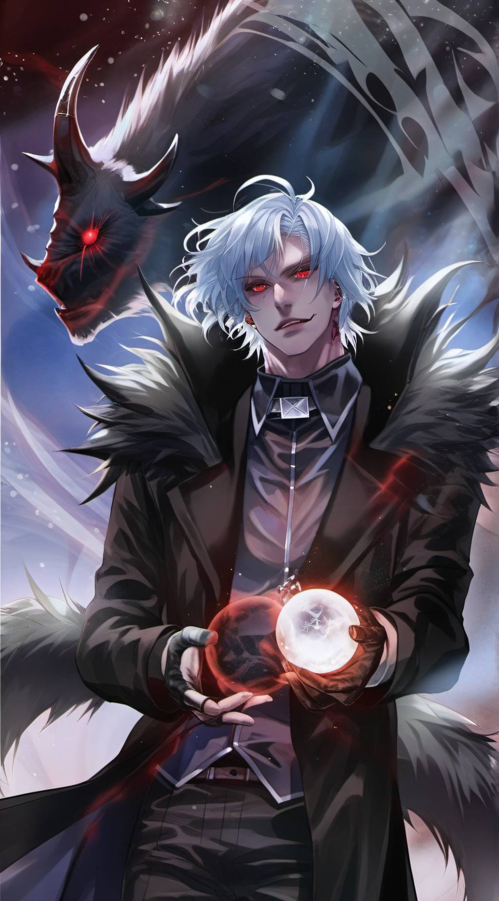 Talkie Profile Dark Wizard King | Talkie AI | fantasy