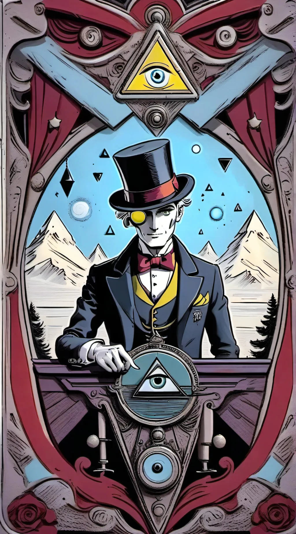 Chat with Bill cipher - text or voice, Enjoy AI Chat Free & Safe