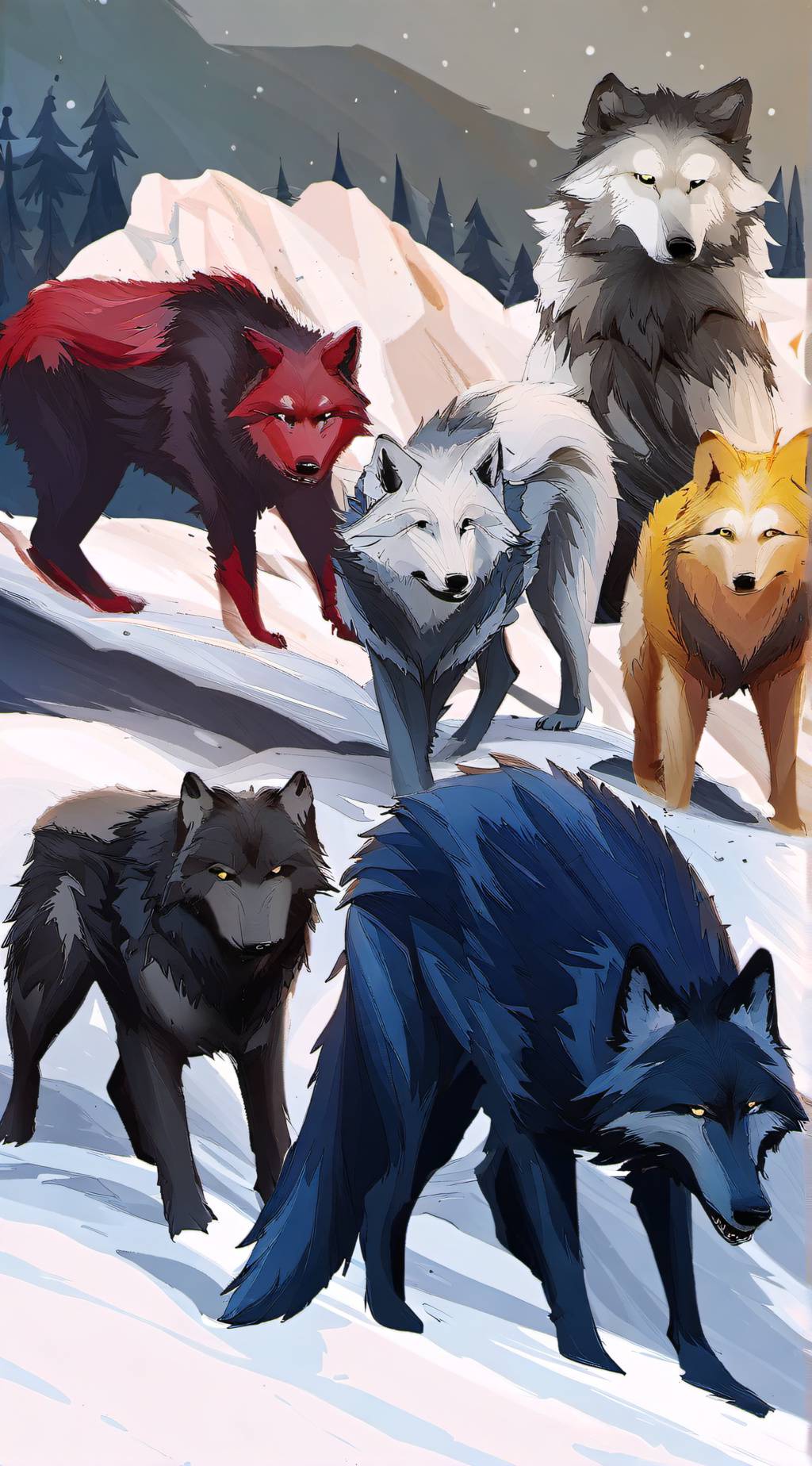 Chat with Twilight wolves - Enjoy Free AI Character Voice Chat | Talkie AI