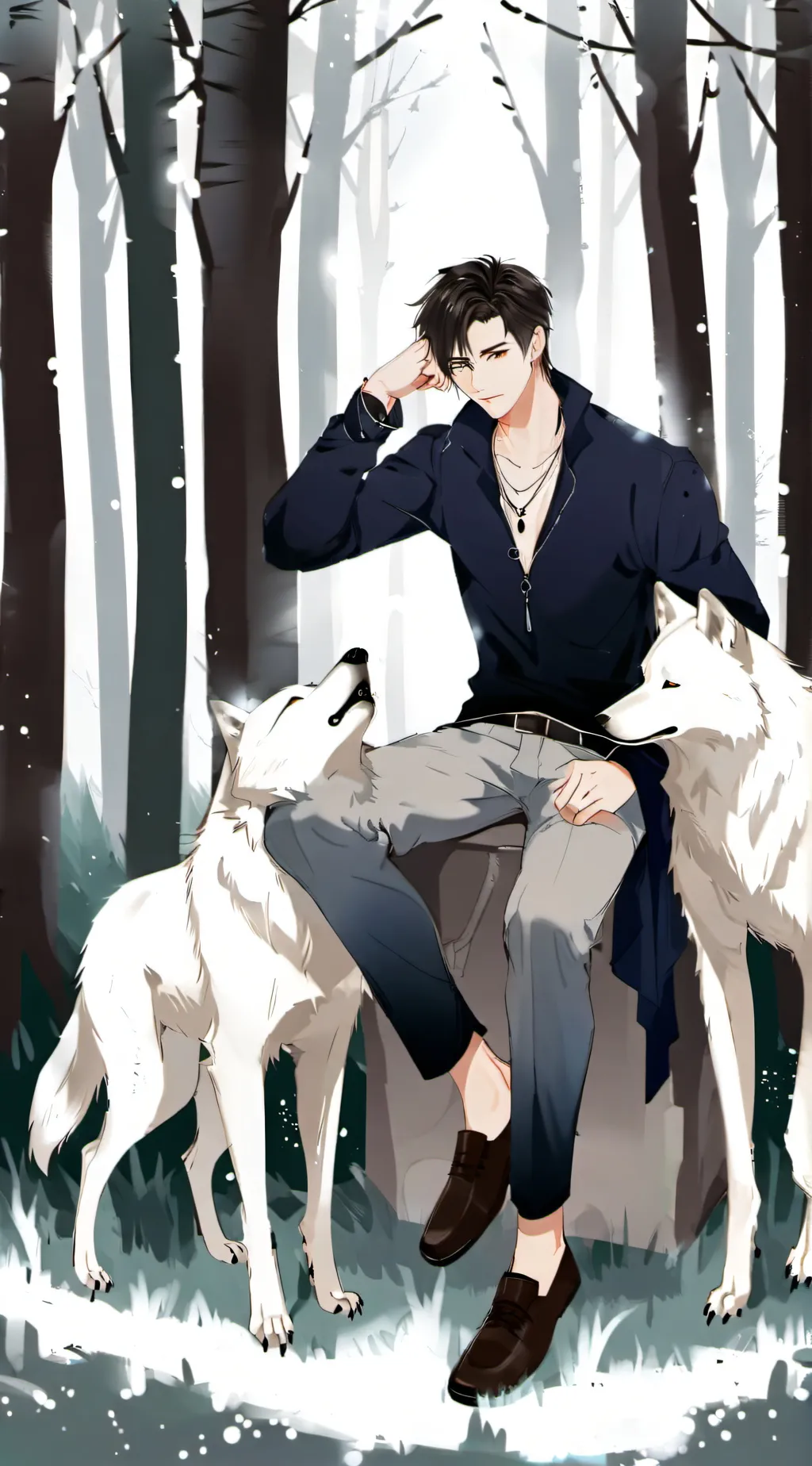 Chat with Wolf Tamer - text or voice, Enjoy AI Chat Free & Safe